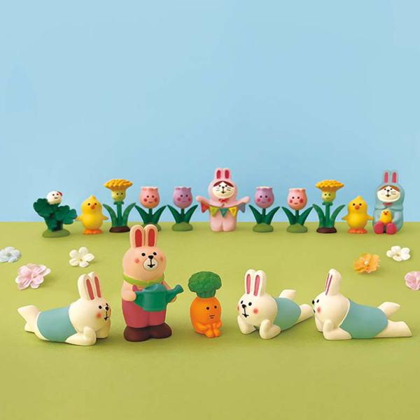 DECOLE デコレ(DECOLE) concombre コンコンブル 野原でうっとりうさぎ【Hello Spring】 : ブリテン - 通販 - Yahoo!ショッピング