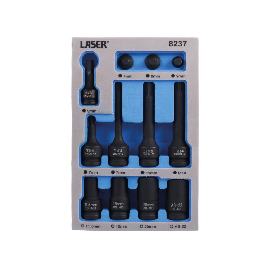 Laser-8237 ブレーキキャリパー用セット12pc ドイツ車用 : British car tools - 通販 - Yahoo!ショッピング