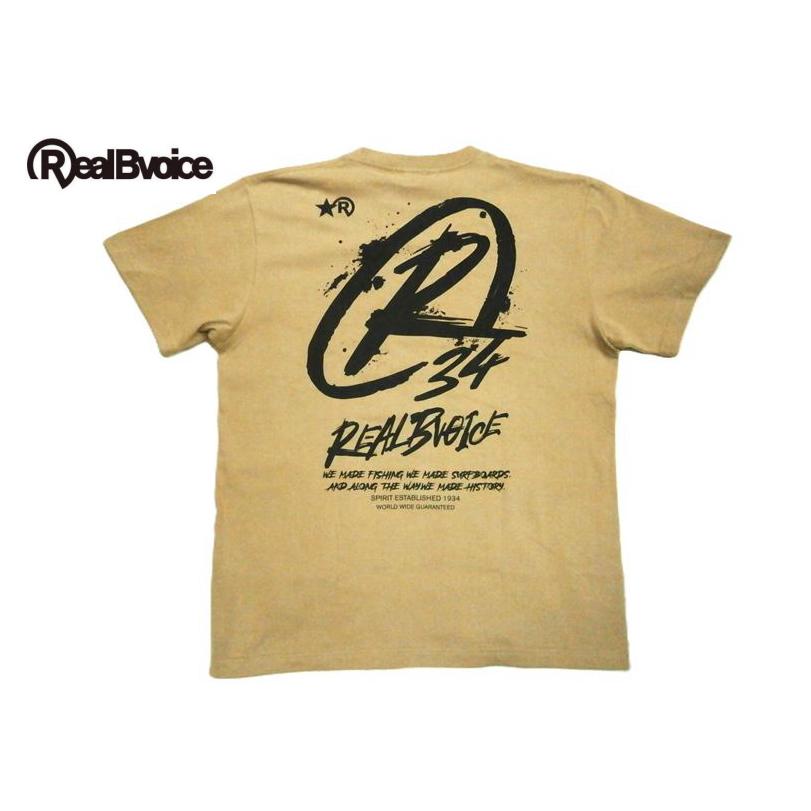 RealBvoice REAL B VOICE リアルビーボイス 半袖Tシャツ 10511-12046 5.6オンス CIRCLE R T ...