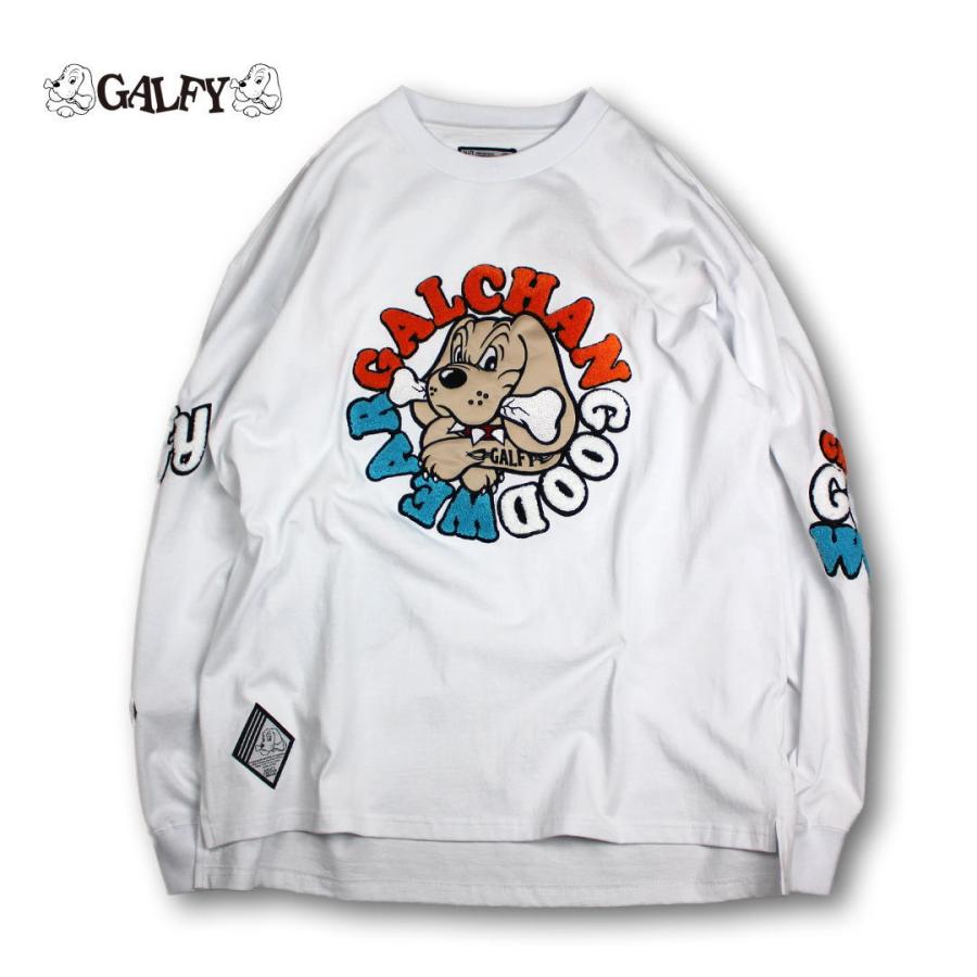 GALFY ガルフィー 二代目わんわん大学 長袖Tシャツ 123002 秋冬 ロングスリーブTシャツ ストリート B系 犬 ロゴ ホワイト : ブロスクロージング - 通販 - Yahoo ...