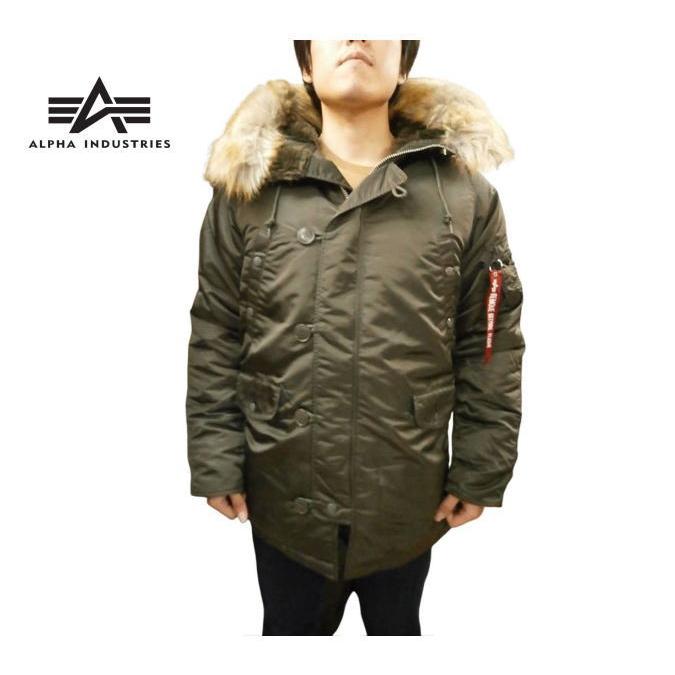 Alpha Industries アルファ ALPHA INDUSTRIES ミリタリージャケット 20094 N-3B フライトジャケット ...