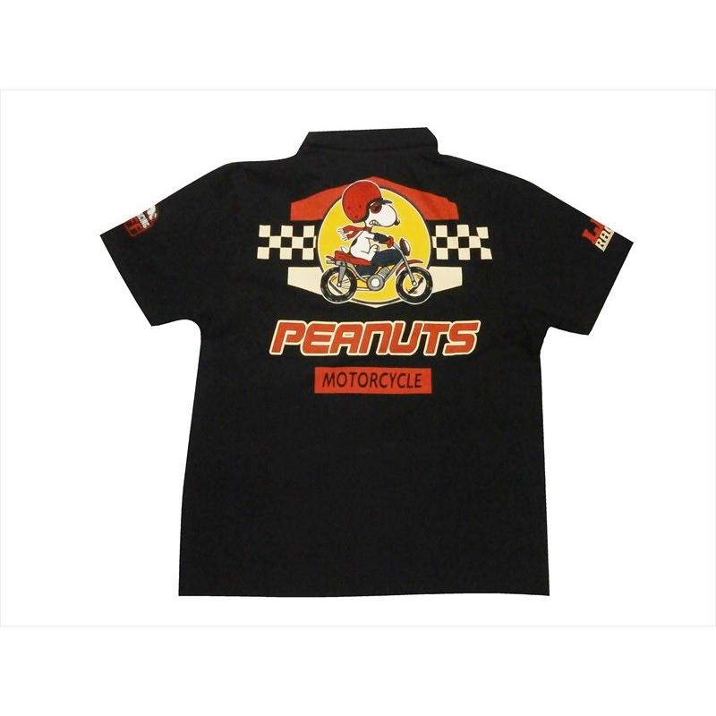 PEANUTS×LOWBLOW KNUCKLE/ローブローナックル コラボ半袖ポロシャツ