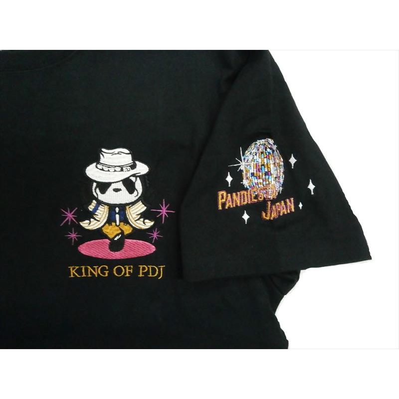 PANDIESTA（パンディエスタ） 半袖Tシャツ 554853 刺繍＆プリント KING OF PDJ ゼログラヴィティ 半袖 Tシャツ ...