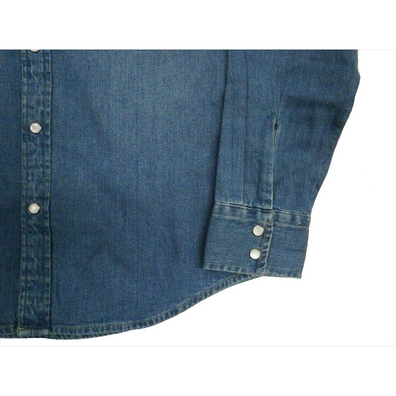 リーバイス Levi's 長袖シャツ CLASSIC スタンダード デニム 長袖ウエスタンシャツ 857450001 DARK WASH ...