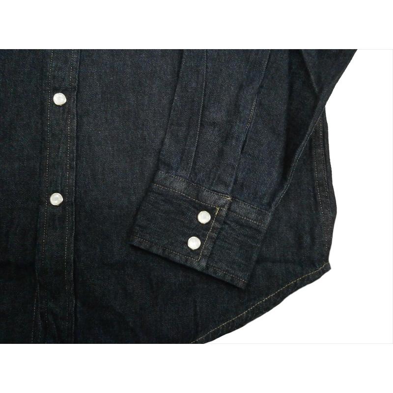 Levi's（リーバイス） 長袖シャツ CLASSIC スタンダード デニム 長袖ウエスタンシャツ 85745-0002 リンス : ブロス ...