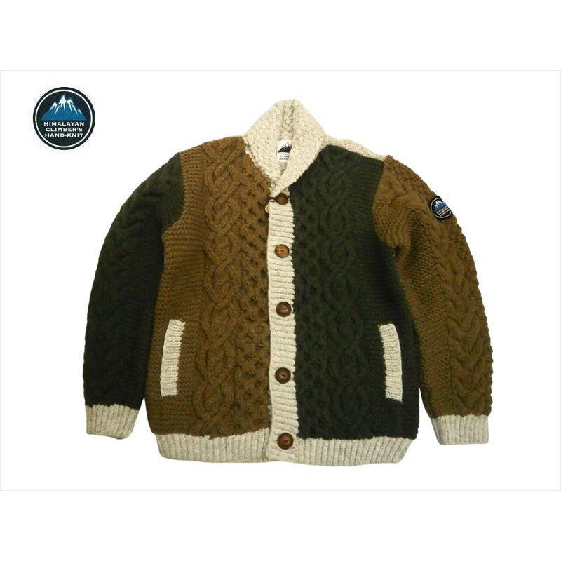 HIMALAYAN CLIMBER'S HAND-KNIT/ヒマラヤン・クライマーズ・ハンドニット カウチン HCK-F32 手編みクレイジー ...