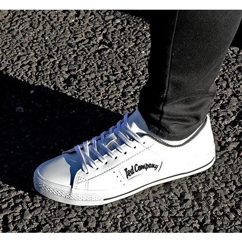 TEDMAN テッドマン TEDMAN・エフ商会 RDS-400 スニーカー「DEVIL SHOES」シューズ ホワイト : ブロスクロージング - 通販 - Yahoo!ショッピング