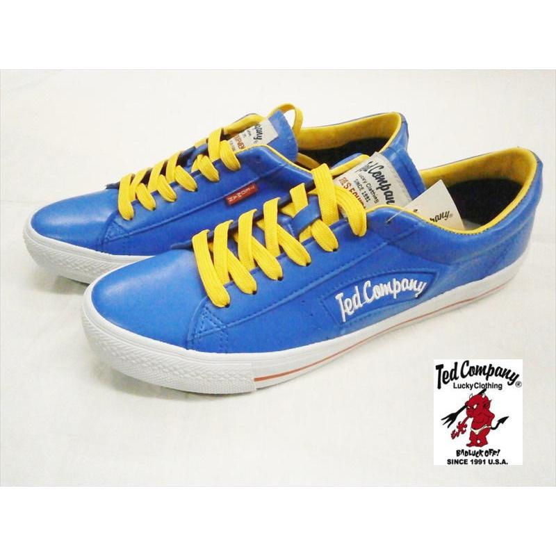TEDMAN（テッドマン） TEDMAN・エフ商会 RDS-400 スニーカー「DEVIL SHOES」シューズ ブルー : ブロスクロージング - 通販 - Yahoo!ショッピング
