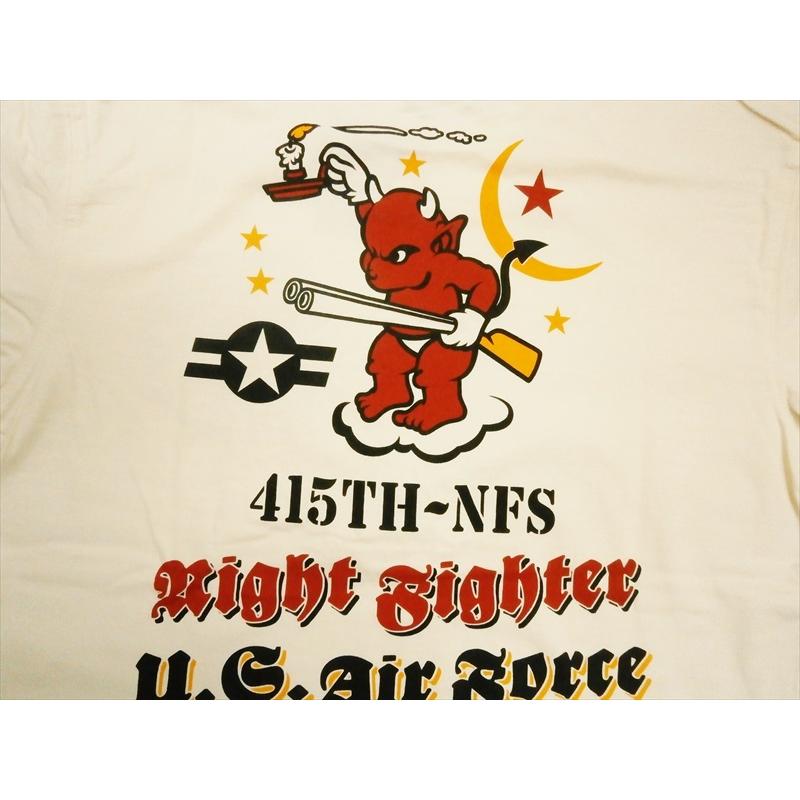 TEDMAN テッドマン TEDMAN/エフ商会 半袖Tシャツ TDSS-544 "415th Night Fighter Squadron ...
