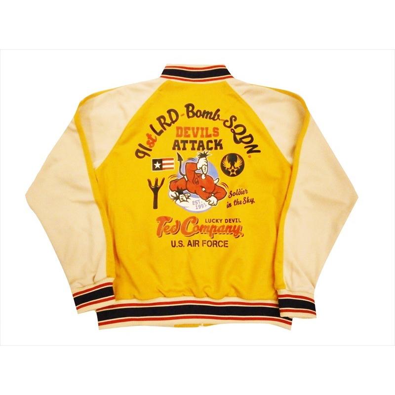 TEDMAN テッドマン TEDMAN/エフ商会 ジャージ TJS-2700 『DEVILS ATTACK』アメカジ・ジャージ/トラックジャケット イエロー : ブロスクロージング - 通販 ...