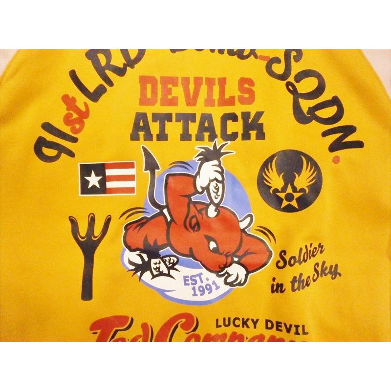 TEDMAN テッドマン TEDMAN/エフ商会 ジャージ TJS-2700 『DEVILS ATTACK』アメカジ・ジャージ/トラックジャケット イエロー : ブロスクロージング - 通販 ...