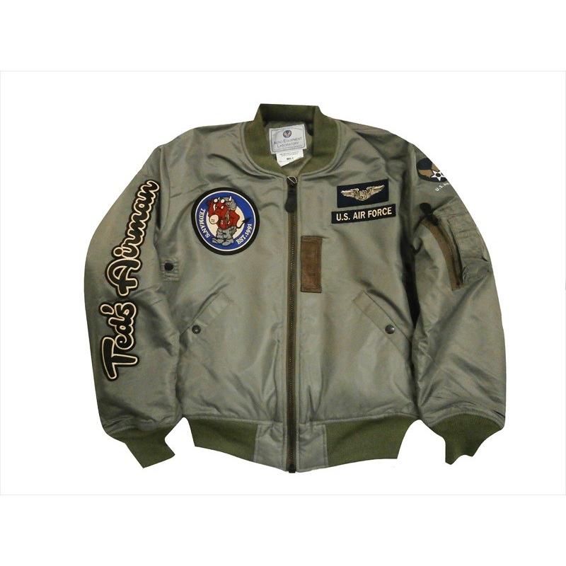 TEDMAN テッドマン TEDMAN/エフ商会・ma-1 フライトジャケット TMA-550 "Devil's Attack" MA-1 ミリタリージャケット Pグレー : ブロス ...