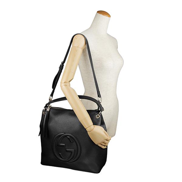 GUCCI グッチ ショルダーバッグ ソーホー 536194 A7M0G 1000 GUCCI グッチ ショルダーバッグ ソーホー 536194 A7M0G 1000
