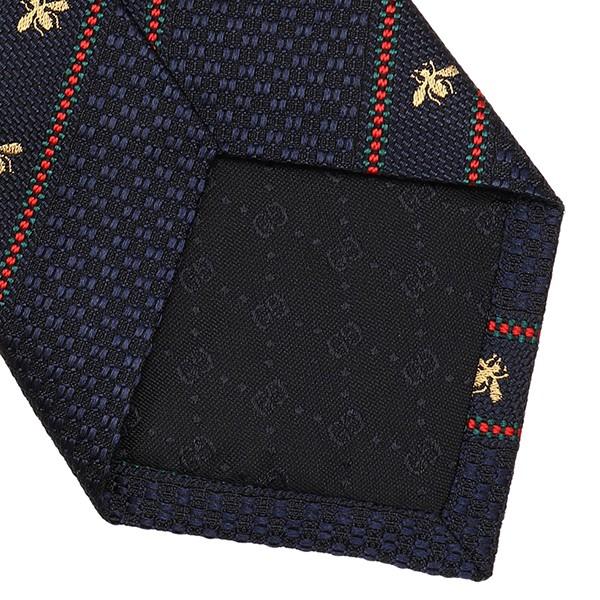 GUCCI（グッチ） 並行輸入 ネクタイ ビーウェブ付き シルク タイ