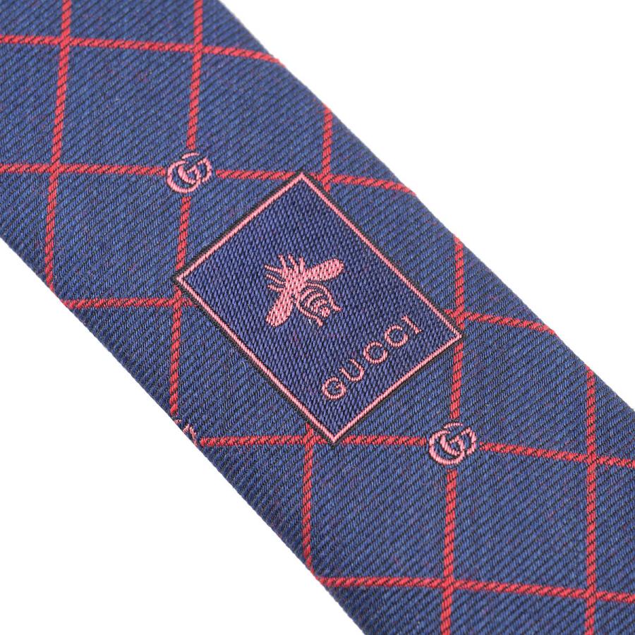 グッチ ネクタイ ダブルG＆チェック 721189 4E652 4274 : g7211894e6524274 : ブランドストリートリング - 通販 - Yahoo!ショッピング