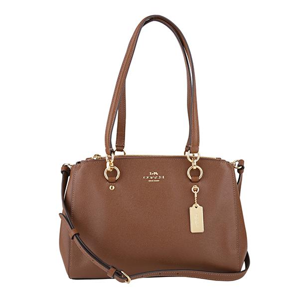 COACH コーチ ハンドバッグ ブラウン 茶 76938 IMEB0 : ブランドストリートリング - 通販 - Yahoo!ショッピング