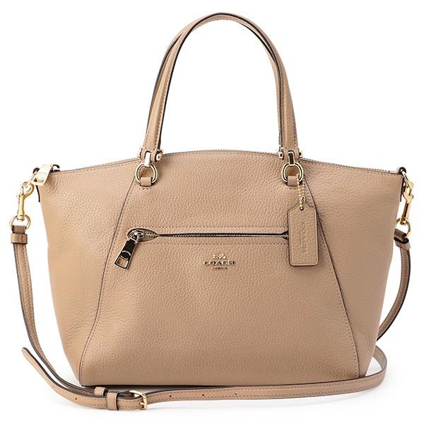 COACH コーチ ハンドバッグ ベージュ 79997 IMTAU : ブランドストリートリング - 通販 - Yahoo!ショッピング