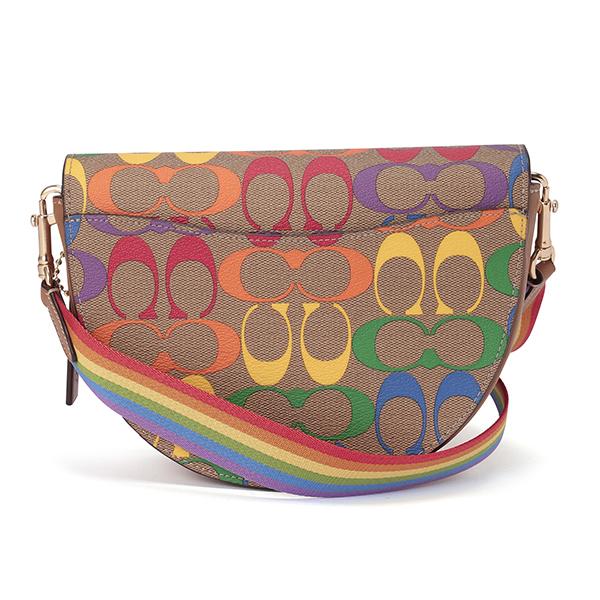 COACH コーチ ショルダーバッグ レインボー シグネチャー C4098 COACH コーチ ショルダーバッグ レインボー シグネチャー C4098