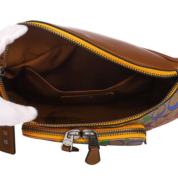 コーチ ウエストバッグ ボディバッグ COACH レインボー シグネチャー C9847 QBE7V : gco02c9847qbe7v ...