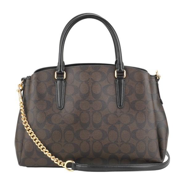 COACH コーチ ハンドバッグ ブラウン 茶 F29683 IMAA8 : ブランドストリートリング - 通販 - Yahoo!ショッピング