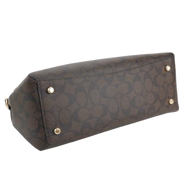 COACH コーチ ハンドバッグ ブラウン 茶 F29683 IMAA8 : ブランドストリートリング - 通販 - Yahoo!ショッピング