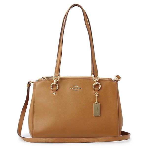 COACH コーチ ハンドバッグ ライトブラウン 茶色 F76938 IMLQD : ブランドストリートリング - 通販 - Yahoo!ショッピング