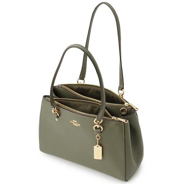 COACH コーチ ハンドバッグ カーキ 緑 F76938 IMMGR : ブランドストリートリング - 通販 - Yahoo!ショッピング