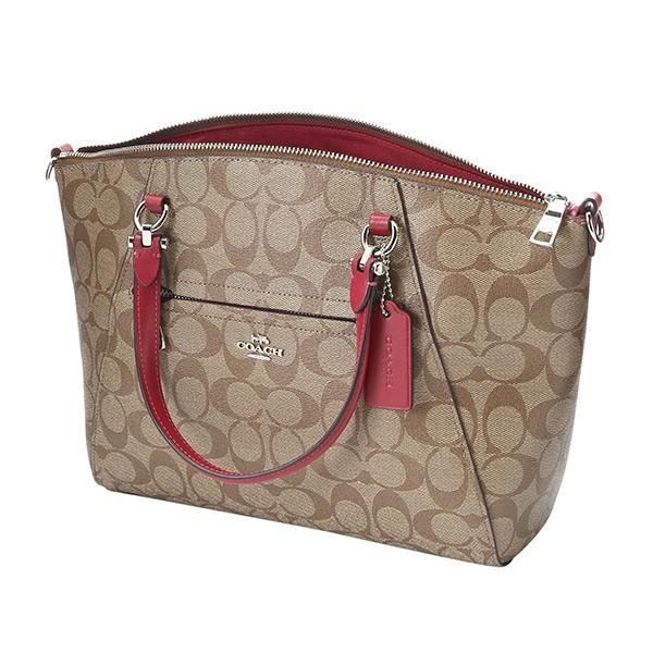 COACH コーチ ハンドバッグ カーキ系 F79998 SVPK1 : ブランドストリートリング - 通販 - Yahoo!ショッピング