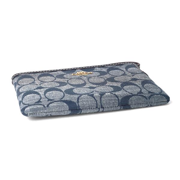 COACH コーチ ポーチ シグネチャー シャンブレー CH371 IMDEI : ブランドストリートリング - 通販 - Yahoo!ショッピング