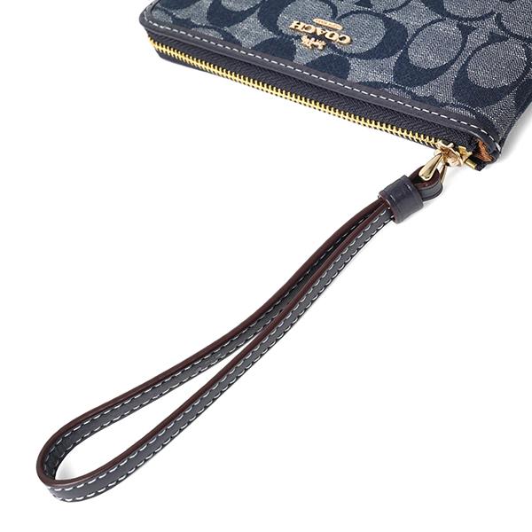 COACH コーチ ポーチ シグネチャー シャンブレー CH371 IMDEI : ブランドストリートリング - 通販 - Yahoo!ショッピング