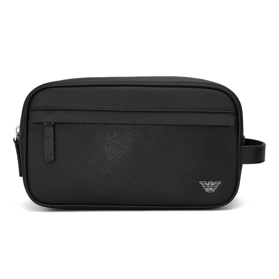 ARMANI（アルマーニ） 並行輸入 ポーチ エンポリオアルマーニ Y4R546 Y138E 81072メンズ ブラック 黒 : ブランド ...