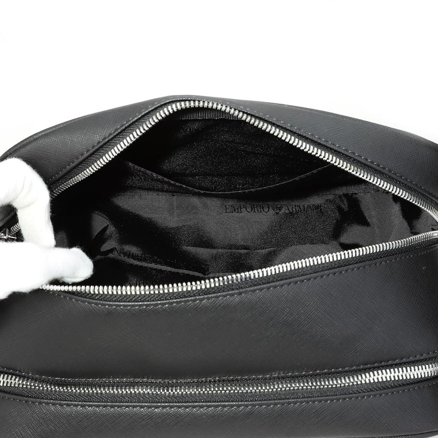 ARMANI（アルマーニ） 並行輸入 ポーチ エンポリオアルマーニ Y4R546 Y138E 81072メンズ ブラック 黒 : ブランド ...