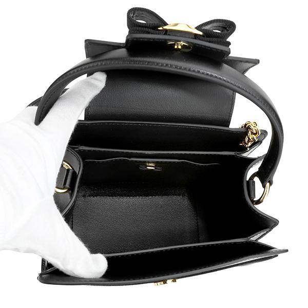 FERRAGAMO フェラガモ ショルダーバッグ ヴァラ ボウ 21I282 FERRAGAMO フェラガモ ショルダーバッグ ヴァラ ボウ 21I282
