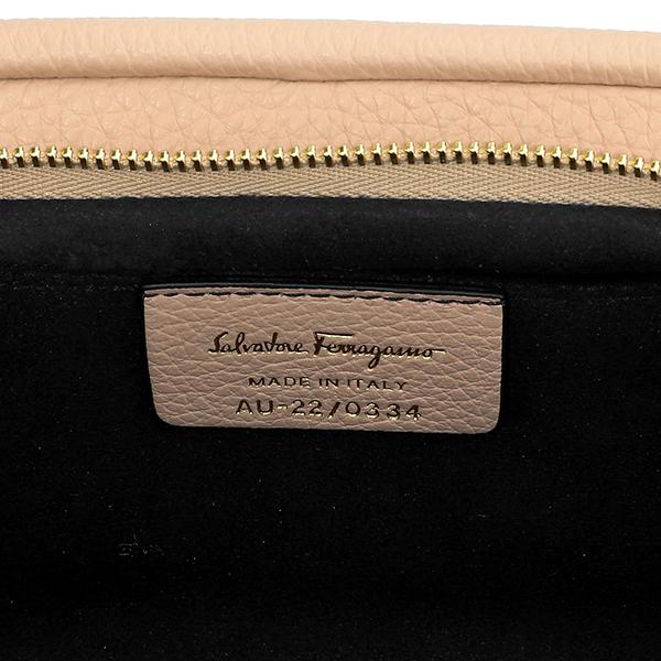 FERRAGAMO（フェラガモ） 並行輸入 ショルダーバッグ ガンチーニ 220334 755088レディース ベージュ ピンクベージュ ...