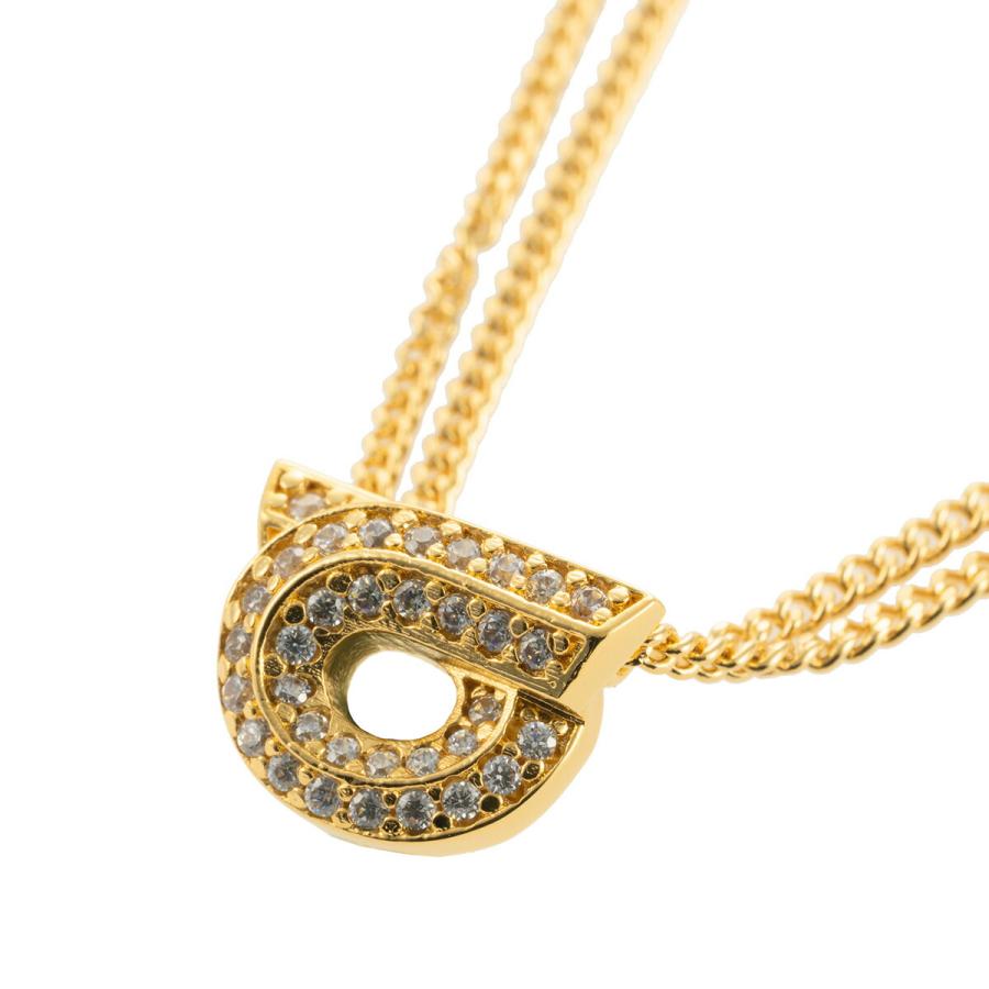 FERRAGAMO（フェラガモ） 並行輸入 ネックレス ガンチーニ 760706 770481レディース ゴールド 金 : ブランドストリート ...