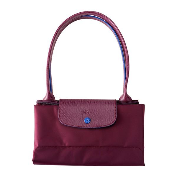 LONGCHAMP ロンシャン トートバッグ ワインレッド系 ル・プリ LONGCHAMP ロンシャン トートバッグ ワインレッド系 ル・プリ