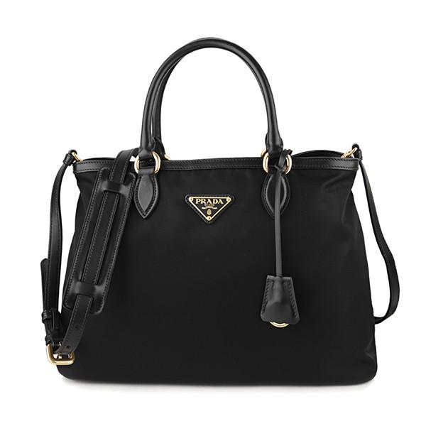 PRADA 並行輸入 プラダ ハンドバッグ テスート ソフトカーフ 1BA579 QXO F0002A ブラック 黒 爆買 : ブランドストリートリング - 通販 - Yahoo!ショッピング