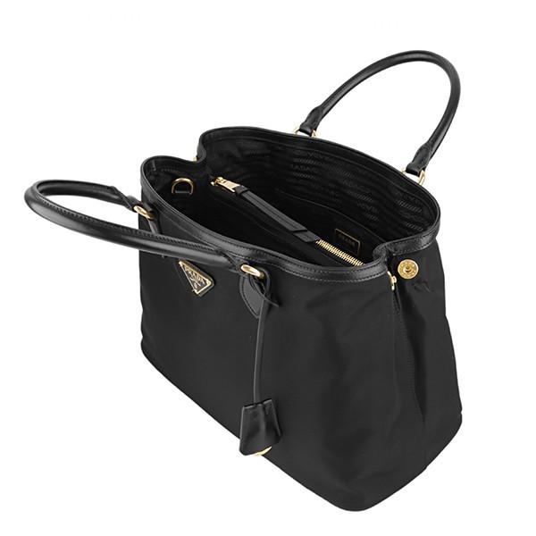 PRADA 並行輸入 プラダ ハンドバッグ テスート ソフトカーフ 1BA579 QXO F0002A ブラック 黒 爆買 : ブランドストリートリング - 通販 - Yahoo!ショッピング