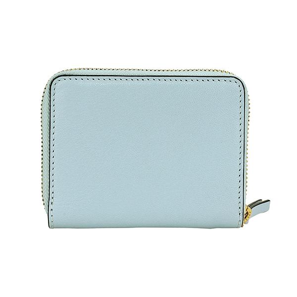 TORY BURCH 並行輸入 トリーバーチ 2つ折り財布 ブリテン 139266 409レディース ライトブルー 水色 : ブランド ...
