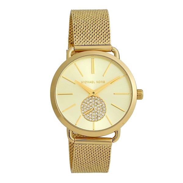 MICHAEL KORS 並行輸入 マイケルコース 腕時計 PORTIA MK3844レディース ゴールド : ブランドストリートリング ...