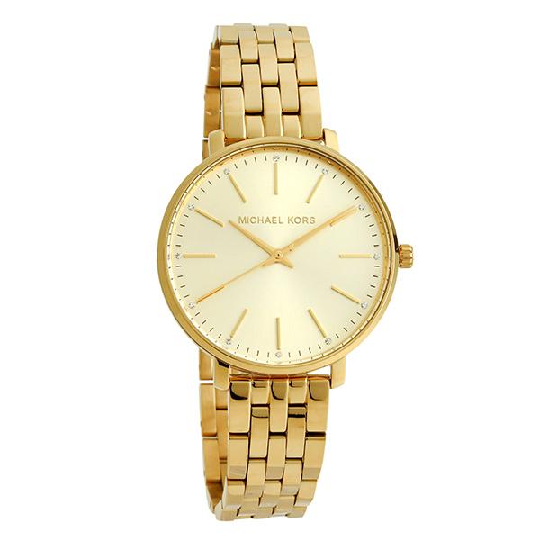MICHAEL KORS 並行輸入 マイケルコース 調節可 PYPER MK3898 ゴールド お値段見直しました【旧価格￥24,800 ...