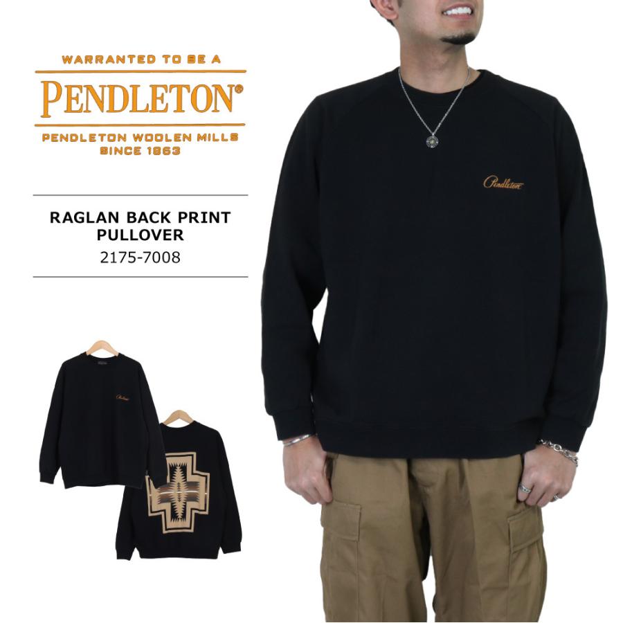 PENDLETON PENDLETON(ペンドルトン) MENS RAGLAN BACK PRINT PULLOVER / メンズ ラグラン バックプリント プルオーバ 2175-7008 ...
