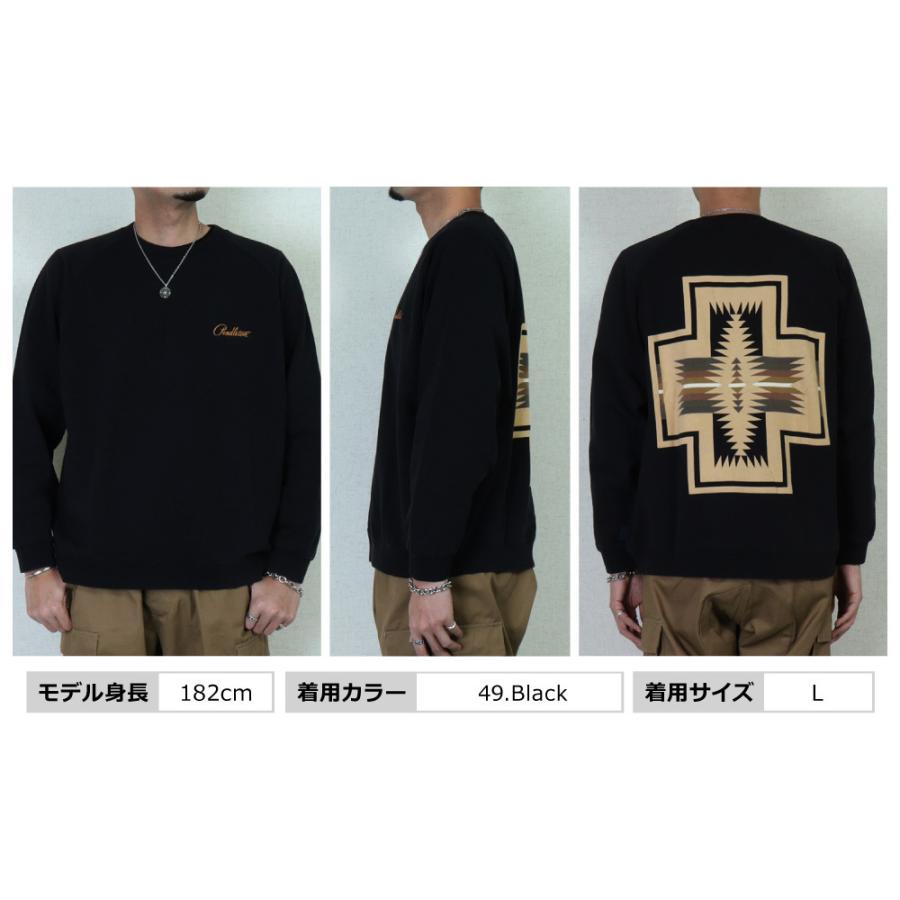 PENDLETON PENDLETON(ペンドルトン) MENS RAGLAN BACK PRINT PULLOVER / メンズ ラグラン バックプリント プルオーバ 2175-7008 ...