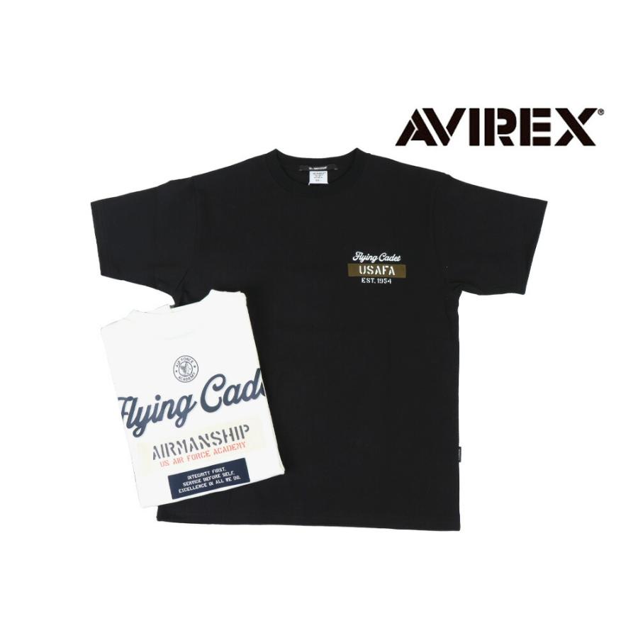 AVIREX Tシャツ 半袖 アビレックス メンズ 新作 ブランド 綿100 カデット パッチ 7835134011 ホワイトブラック : REGAS - 通販 - Yahoo!ショッピング