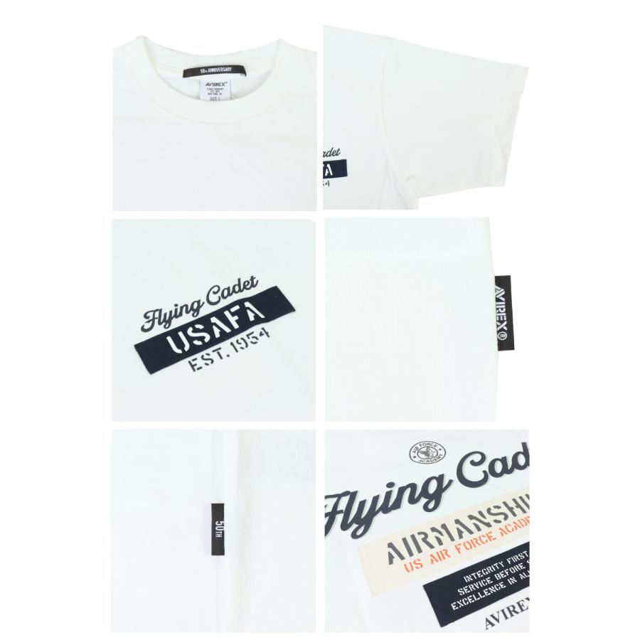 AVIREX Tシャツ 半袖 アビレックス メンズ 新作 ブランド 綿100 カデット パッチ 7835134011 ホワイトブラック : REGAS - 通販 - Yahoo!ショッピング