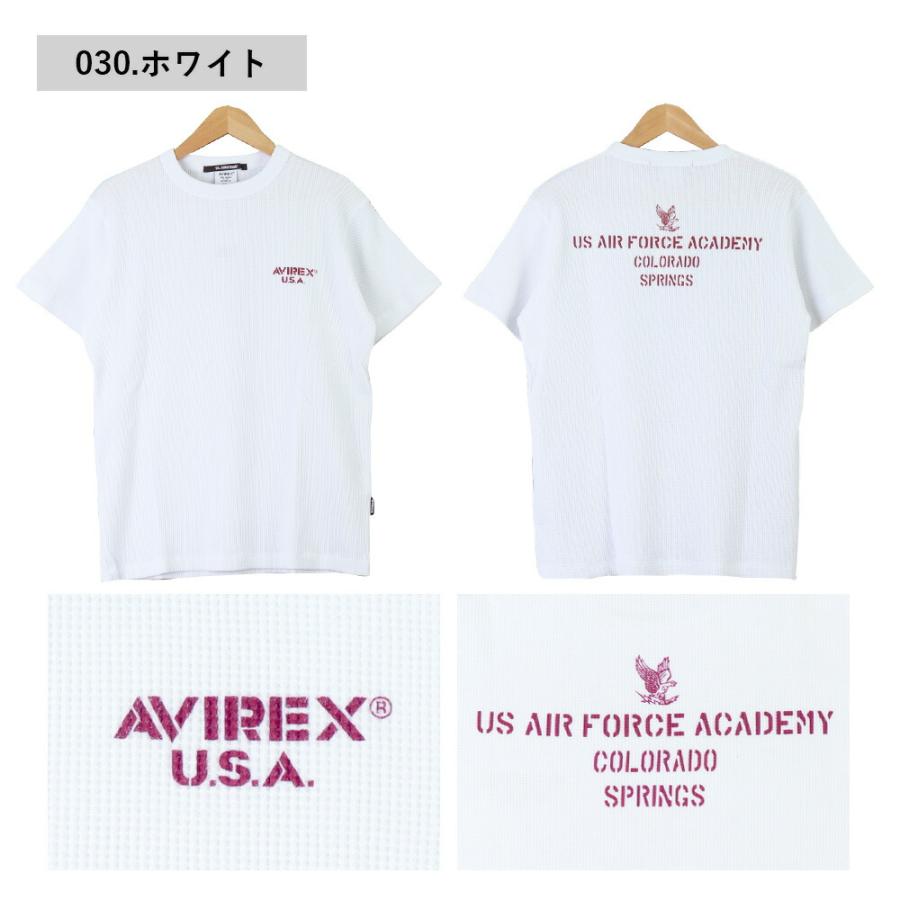 AVIREX Tシャツ 半袖 アビレックス メンズ 新作 ブランド ミニワッフル 7835134021 ホワイトブラック : REGAS - 通販 - Yahoo!ショッピング