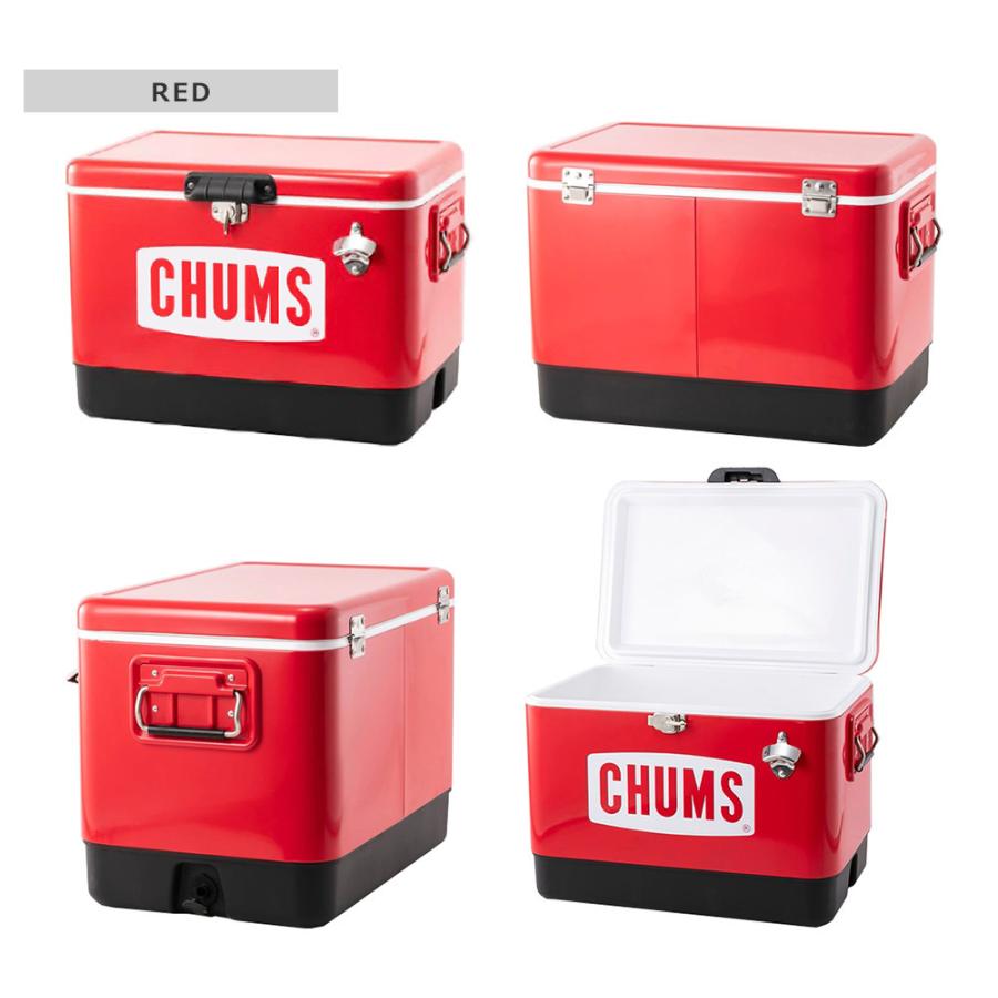 CHUMS CHUMS(チャムス) STEEL COOLER BOX 54L / チャムス スチール クーラーボックス CH62-1283 : REGAS - 通販 - Yahoo!ショッピング
