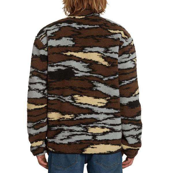 VOLCOM（ボルコム） 送料無料（沖縄県を除く）22FW VOLCOM フリースジャケット MUZZER FUZZAR ZIP ...
