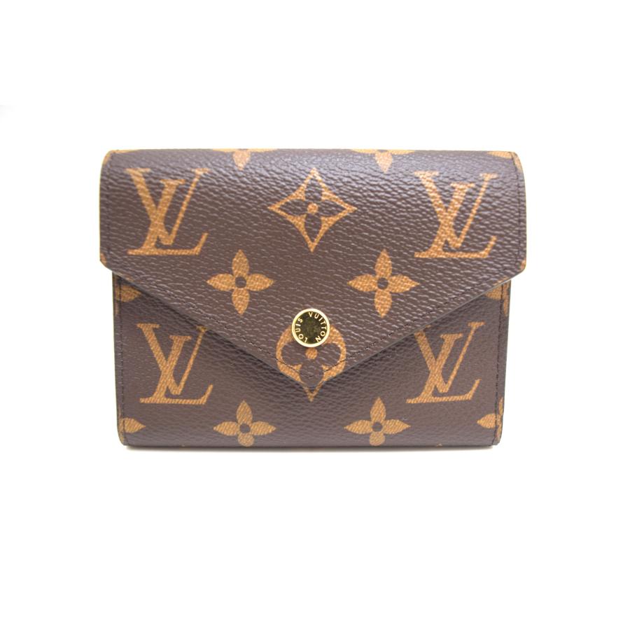 LOUIS VUITTON ルイ・ヴィトン ポルトフォイユ・ヴィクトリーヌ コンパクトウォレット モノグラム フューシャ M41938 ...