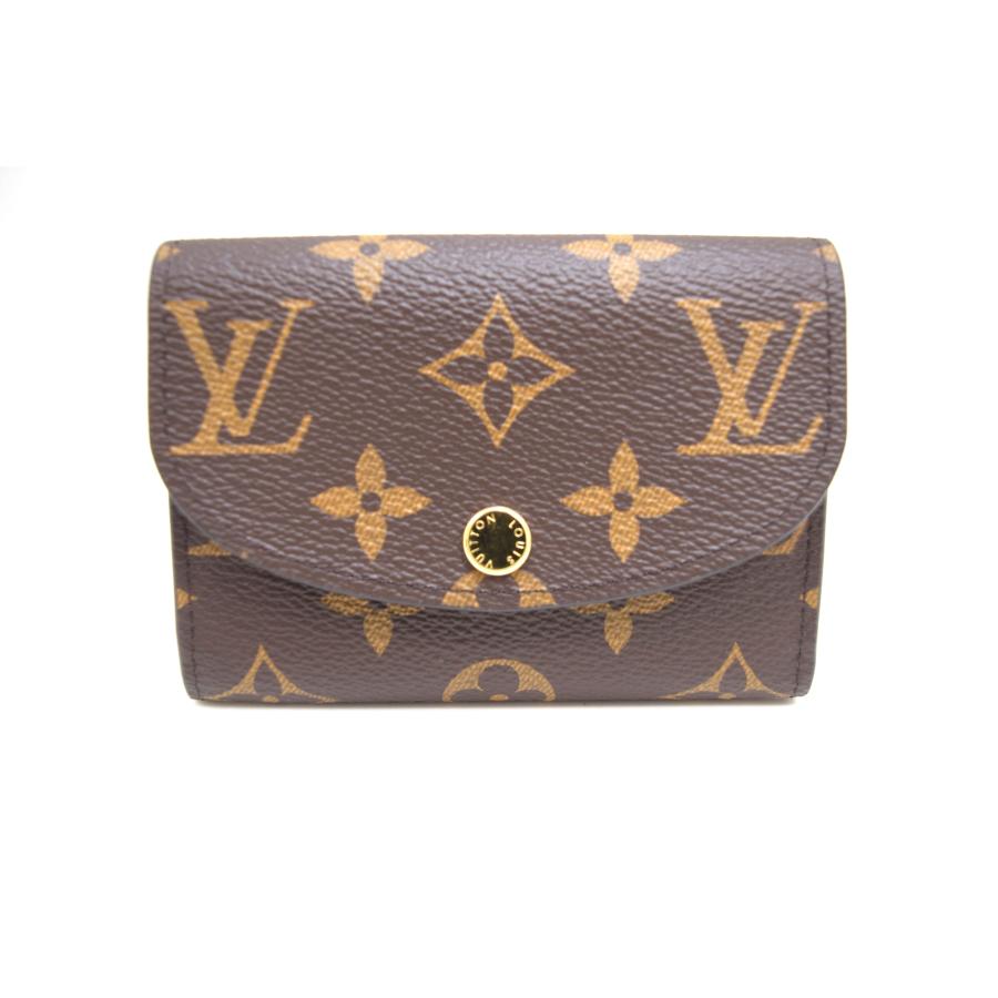 LOUIS VUITTON ルイ・ヴィトン ポルトモネ・ロザリ コンパクトウォレット モノグラム フューシャ M41939 ...